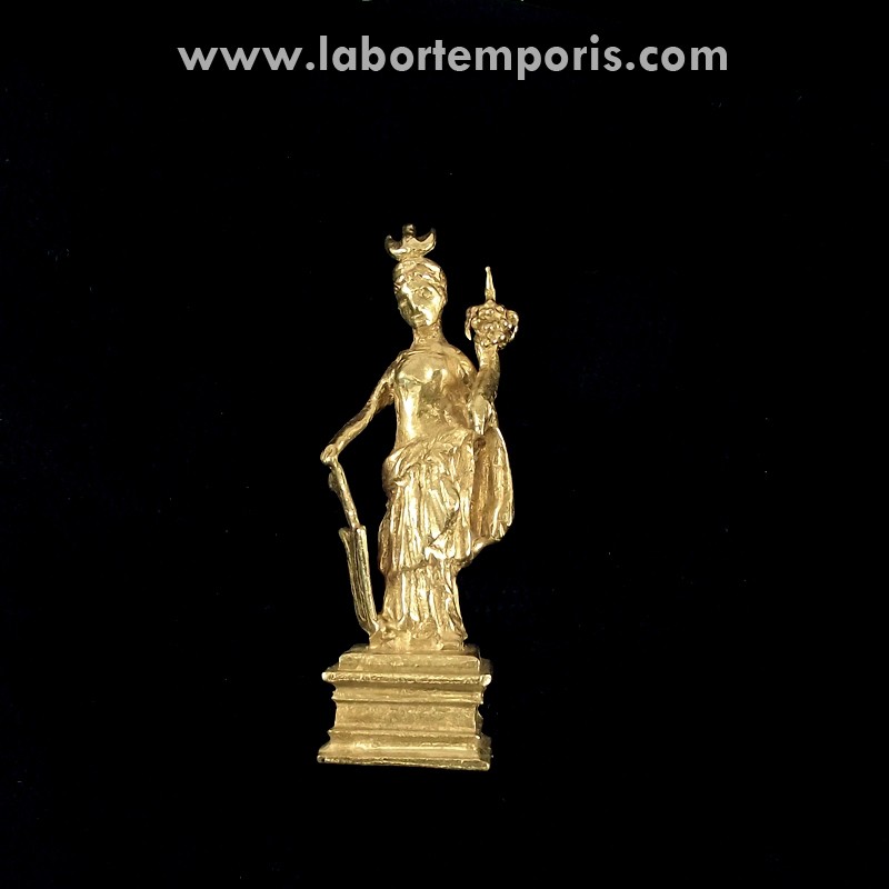 statue bronze fortuna roman replica copy reenactors museum larp